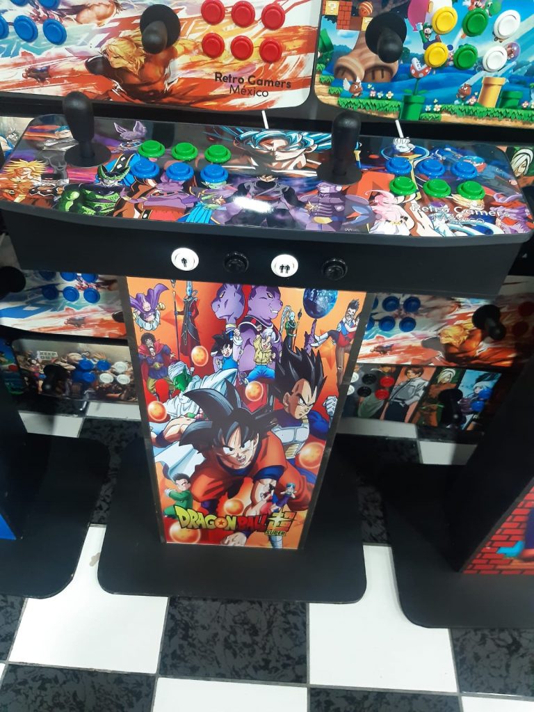 Tablero Arcade Doble con Base 16 Mil Juegos – Tablero Arcade, TVO Retro ...